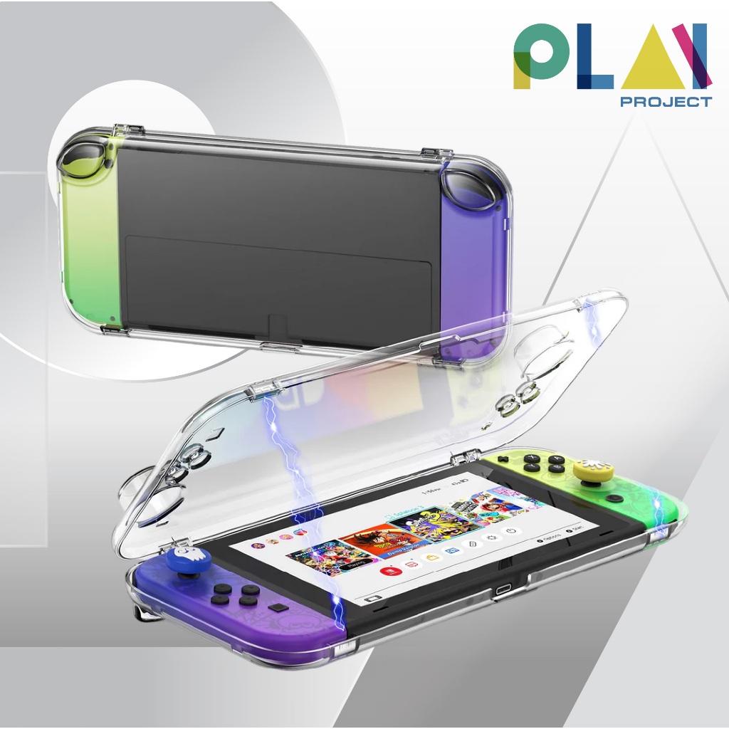 IINE Magnetic Transparent Case เคสใส สำหรับ เก็บเครื่อง Nintendo Switch ...