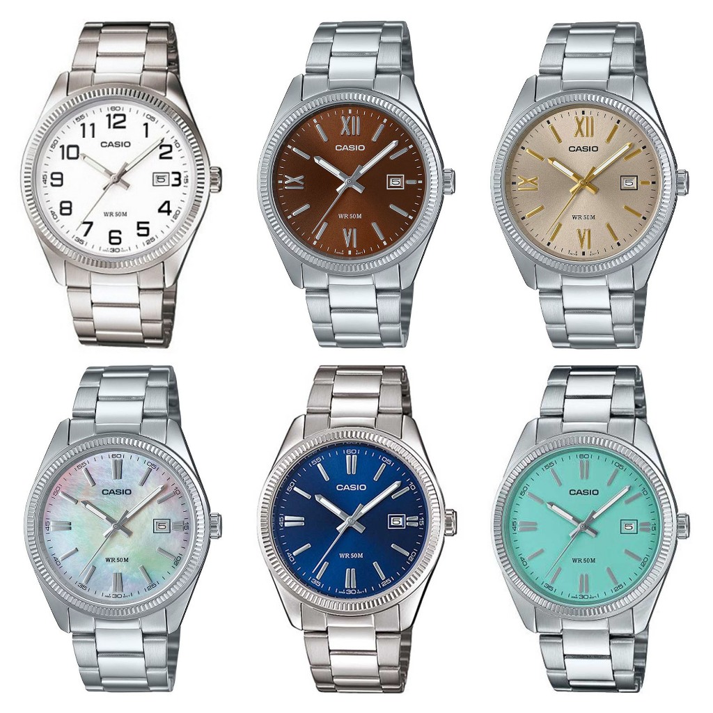 Casio นาฬิกาข้อมือผู้ชาย Mtp 1302 Mtp 1302dd Mtp 1302ds Mtp 1302dd 5a Mtp 1302dd 9a Mtp 1302ds