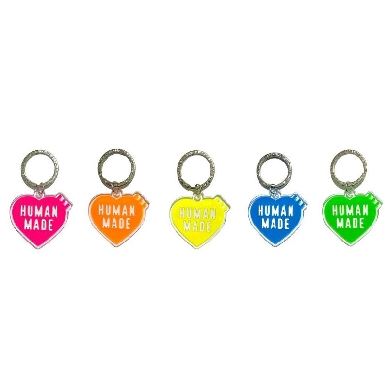 NEW !!! HUMAN MADE HEART KEYCHAIN | Shopee Thailand