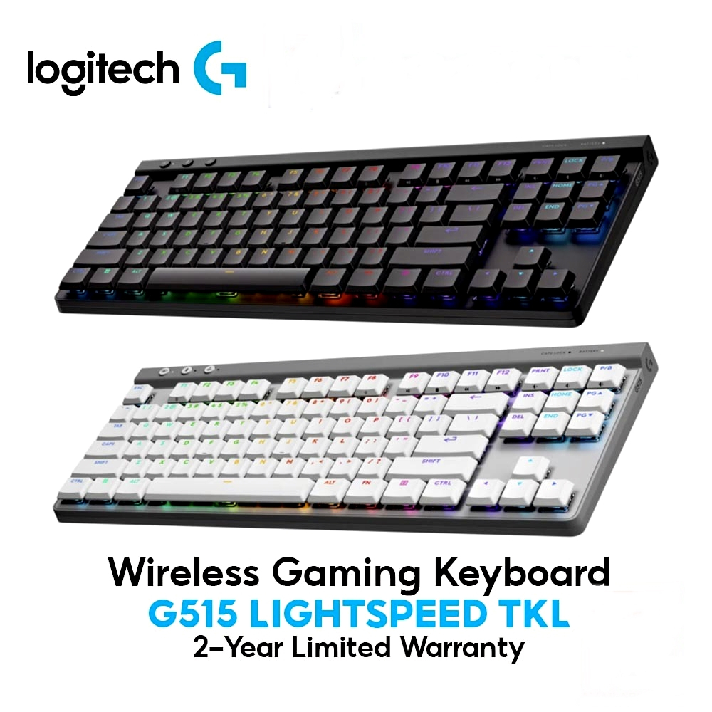 คีย์บอร์ดเกมมิ่ง Logitech G515 Lightspeed TKL LIGHTSPEED Wireless RGB ...