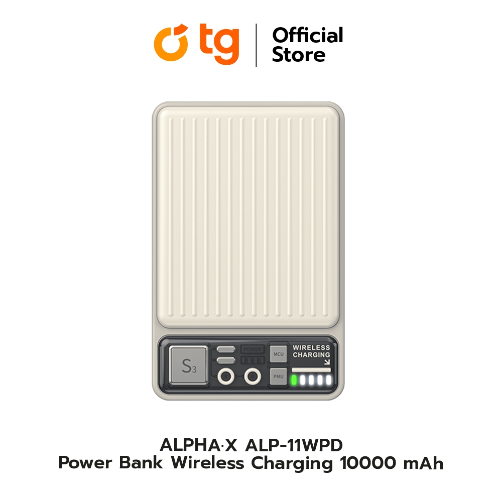 ALPHA POWERBANK 10000 MAH WIRELESS ALP-11WPD รับประกันศูนย์1ปี | Shopee ...