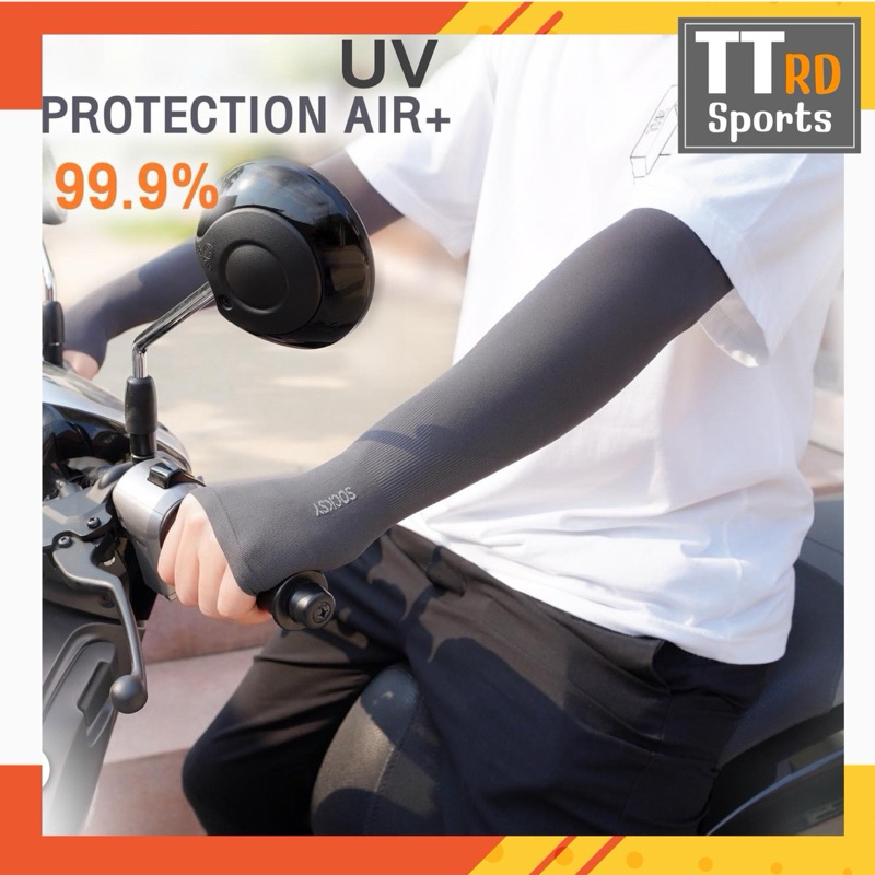 Socksy ปลอกแขนกัน UV 99% เนื้อถุงน่อง ยืดหยุ่น กระชับ ระบายอากาศ TTRD ...