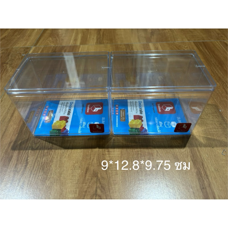 (ในซีล) กล่องใส boxbox ใส่โมเดล เก็บของกันฝุ่น ซ้อนทับกันได้ | Shopee Thailand