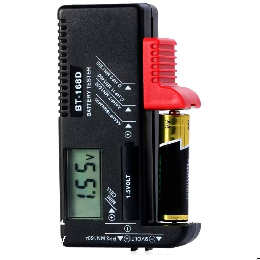 เครื่องวัดแบตเตอรี่จอ LCD Battery Tester BT-168D วัดถ่านได้หลายขนาด ...