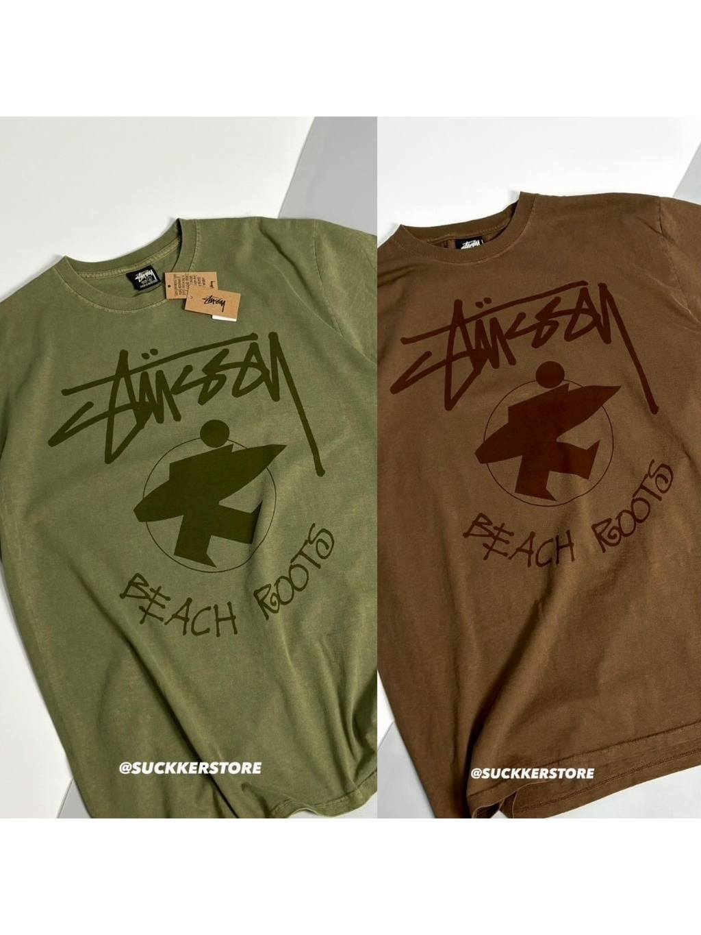 เสื้อ stussy beach roots pd "Size L" | Shopee Thailand