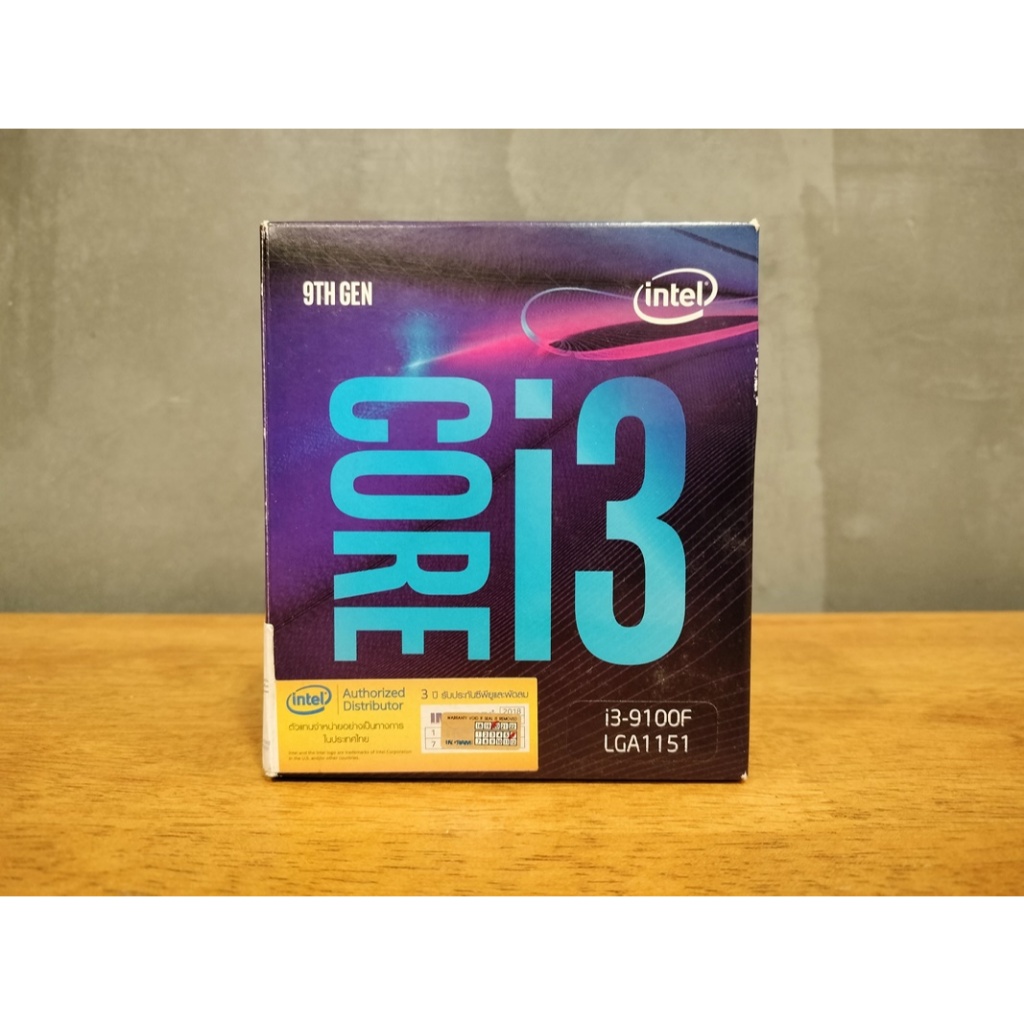 CPU (ซีพียู) 1151 INTEL CORE I3-8100 / I3-9100 / I3-9100F SOCKET1151 เจน8-9ขายรวมในโพสเดียว แถม ...