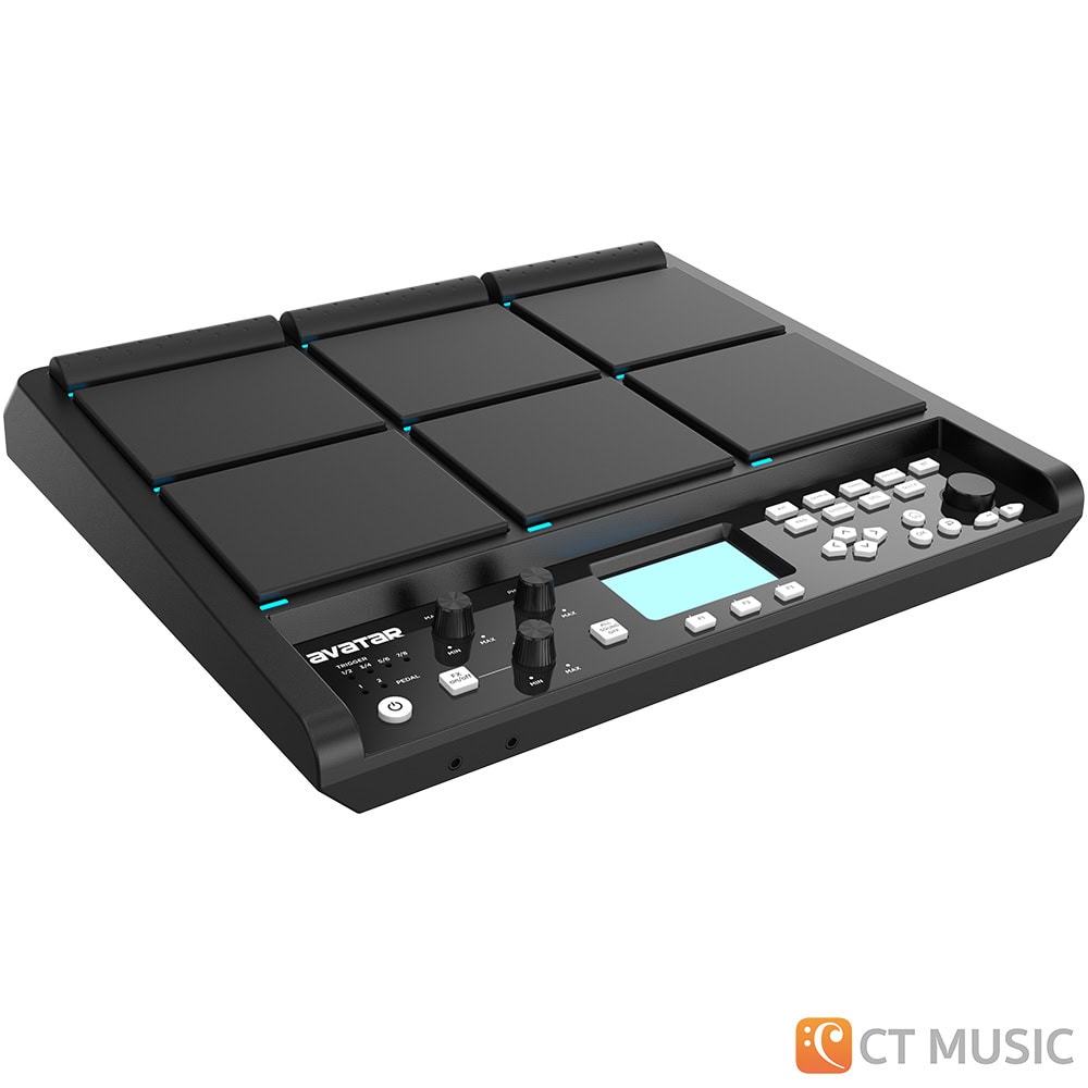 Avatar PD708 Sampler Pad กลองไฟฟ้า พร้อมอุปกรณ์เสริม | Shopee Thailand