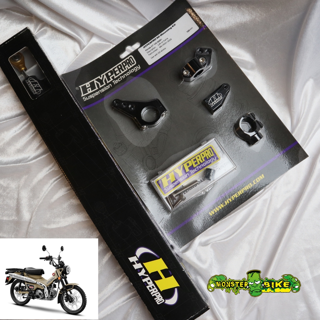 HYPERPRO กันสบัดทั้งชุด CT125 20-24 ขายึดพร้อมตัวกันสบัด For Honda Hunter Cub JA55 JA65 | Shopee ...