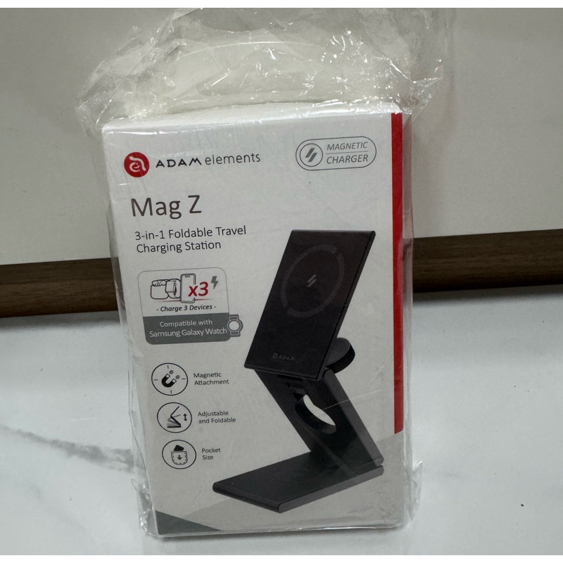 Mag Z 3 in 1 แท่นชาร์จไร้สาย Foldable Travel Charging Station Adam ...