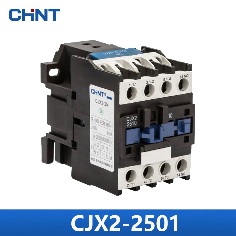 CHNT CHINT CJX2-2501 CJX2-2510 LC1 Series 25A คอนแทคแม่เหล็ก AC คอนแทคเตอร์220V | Shopee Thailand
