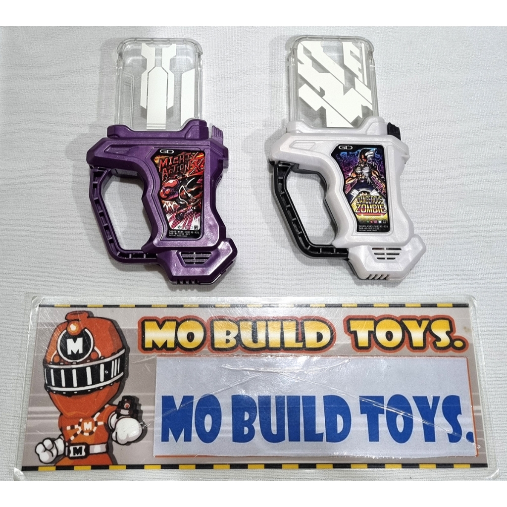 DX Proto Mighty Action X & Dangerous Zombie Gashat อุปกรณ์เสริม ...