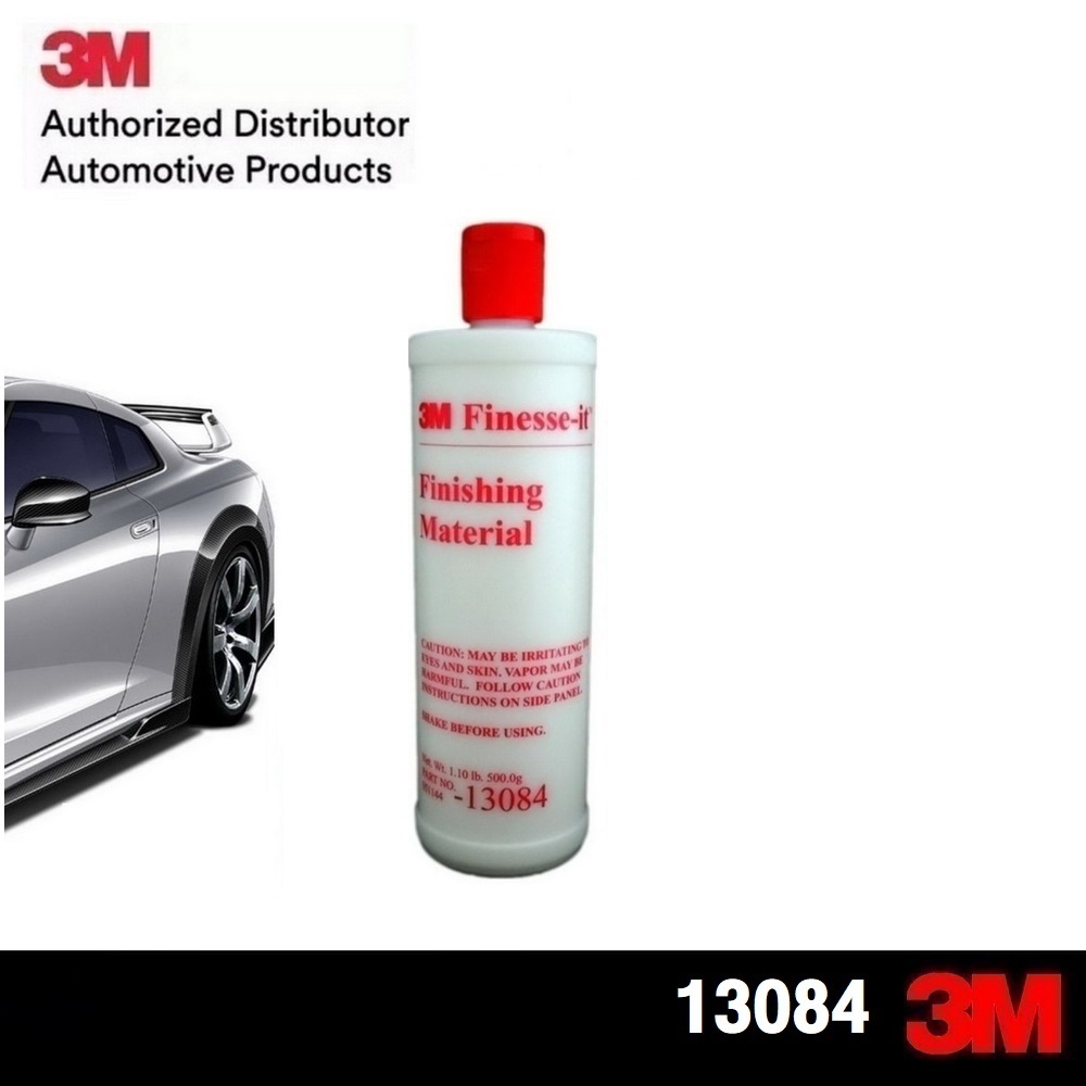 น้ำยาขัดเงา ฝาแดง 3M 13084 Finesse-it Finishing Material 500g | Shopee ...