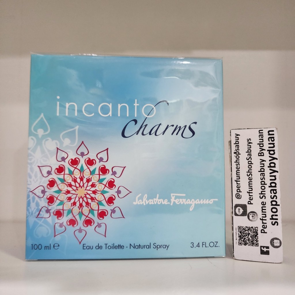 Salvatore Ferragamo Incanto Charms EDT 100ml กล่องซีล P-S3lvatore | Shopee Thailand