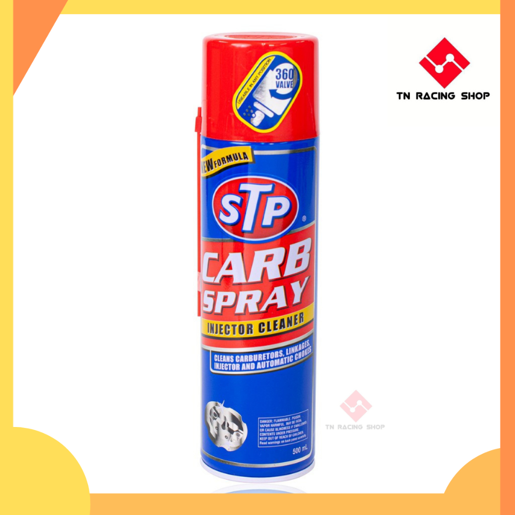 STP CARB SPRAY & INJECTOR CLEANER สเปรย์ทำความสะอาดคาร์บูเรเตอร์ ปีก ...