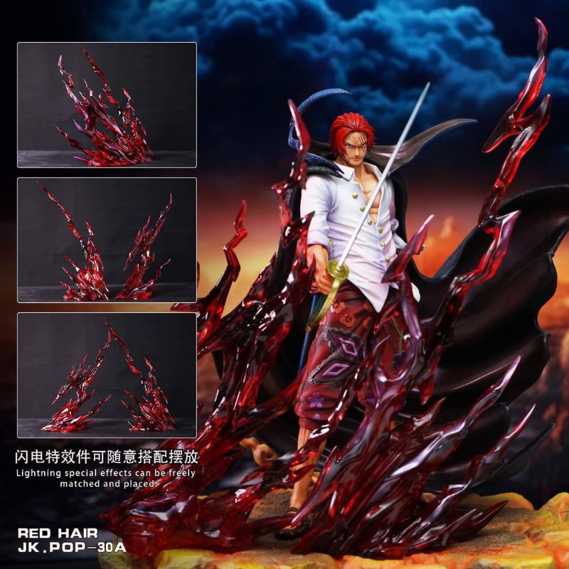 JacksDo Studio - ONE PIECE ~ Yonko Series JK POP-30A " Red Haired Shanks " [ Genuine authentic ...