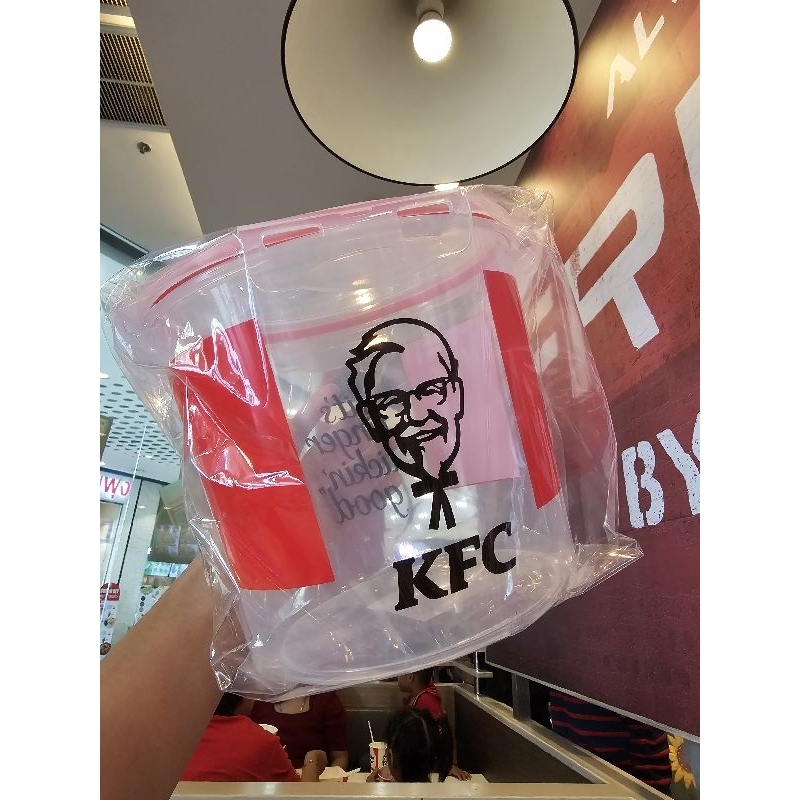 พร้อมส่ง‼️ ถัง KFC Bucket ware (เฉพาะถัง) | Shopee Thailand