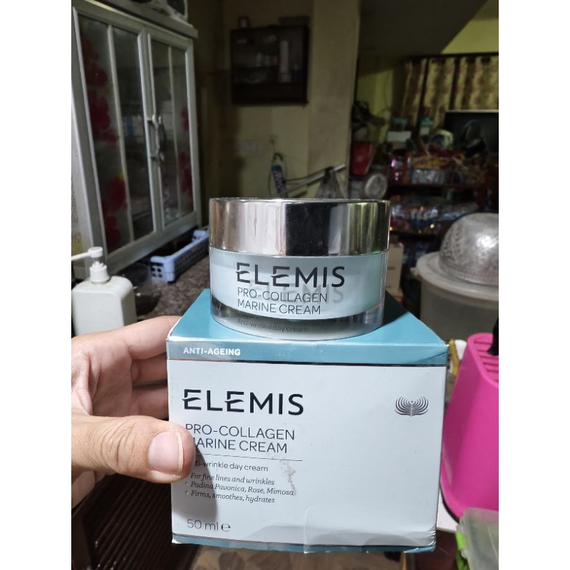 กระปุกเปล่า พร้อมกล่อง Elemis Pro Collagen Marine Cream ขนาด 50 ml | Shopee Thailand