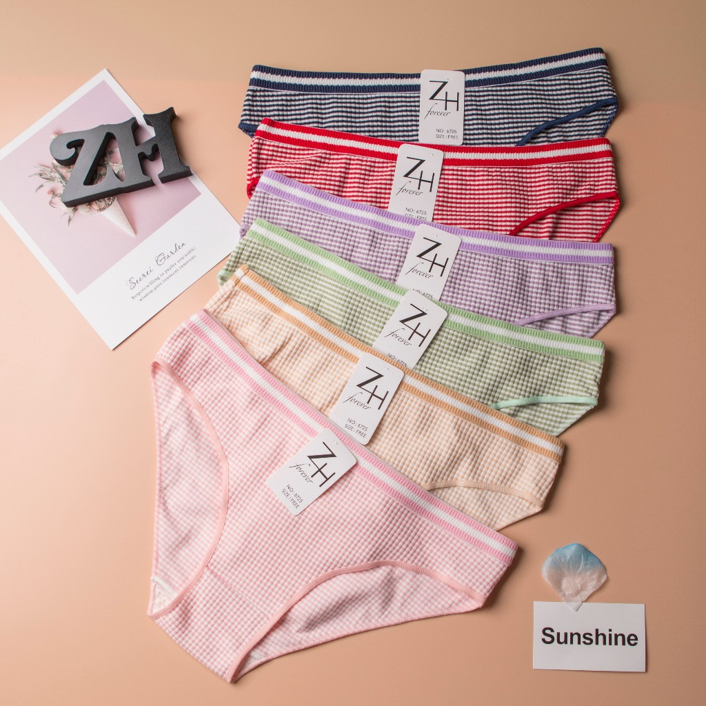 zh-forever.6725 กางเกงชั้นในไร้ตะเข็บ ผ้าฝ้าย กางเกงใน กางเกงใน ผู้หญิง ...