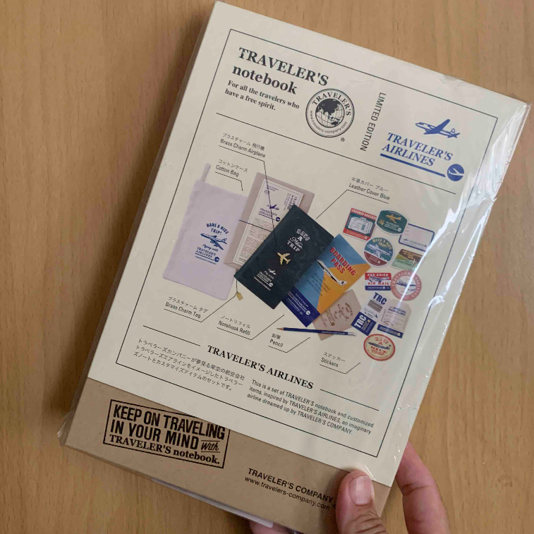 Traveler's Company Traveler's Notebook Limited 2022 Traveler's Airlines ...