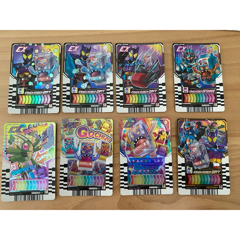 [พร้อมส่ง]Ride Chemy Trading Card Phase:EX02 (GV)ระดับ GV Kamen Rider Gotchard คาเมนไรเดอร์ก็อต ...
