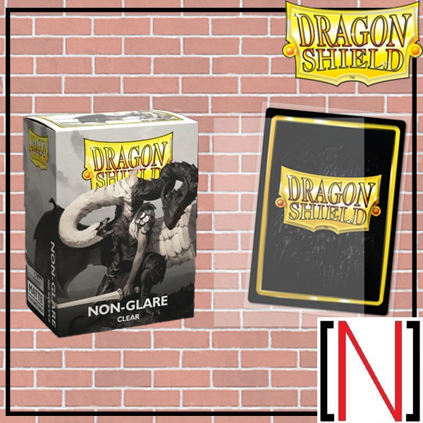 [Sleeve][ซองใส่การ์ด] Dragonshield - Matte Non-Glare Clear [Dragon ...