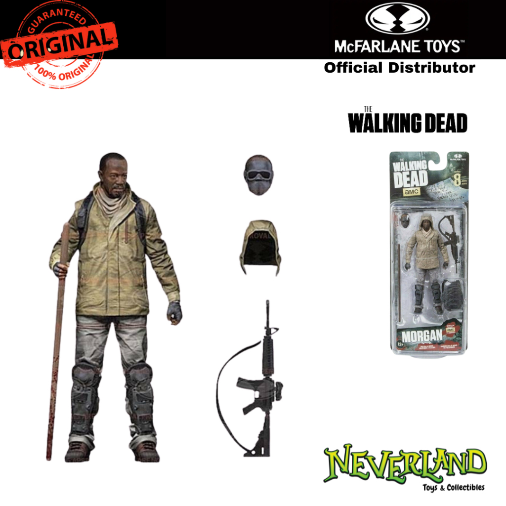 The Walking Dead Morgan Jones TV Series Action Figure by Mcfarlane ...