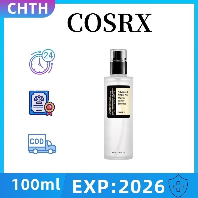 EXP:2026 COSRX Advanced Snail 96 Mucin Power Essence 100ml สุขภาพ ดูดความชื้น บํารุงผิว | Shopee ...