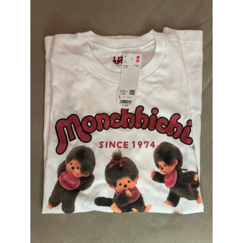 เสื้ิอ Uniqlo ลาย Moncchichi ของแท้ห้อยป้าย | Shopee Thailand