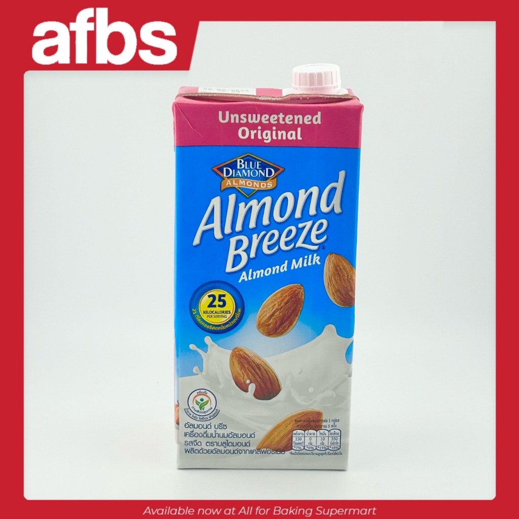 SUPERMART Blue Diamond Almond Breeze Unsweetened Original Almond Milk 946 ml.#1115388 | Shopee ...