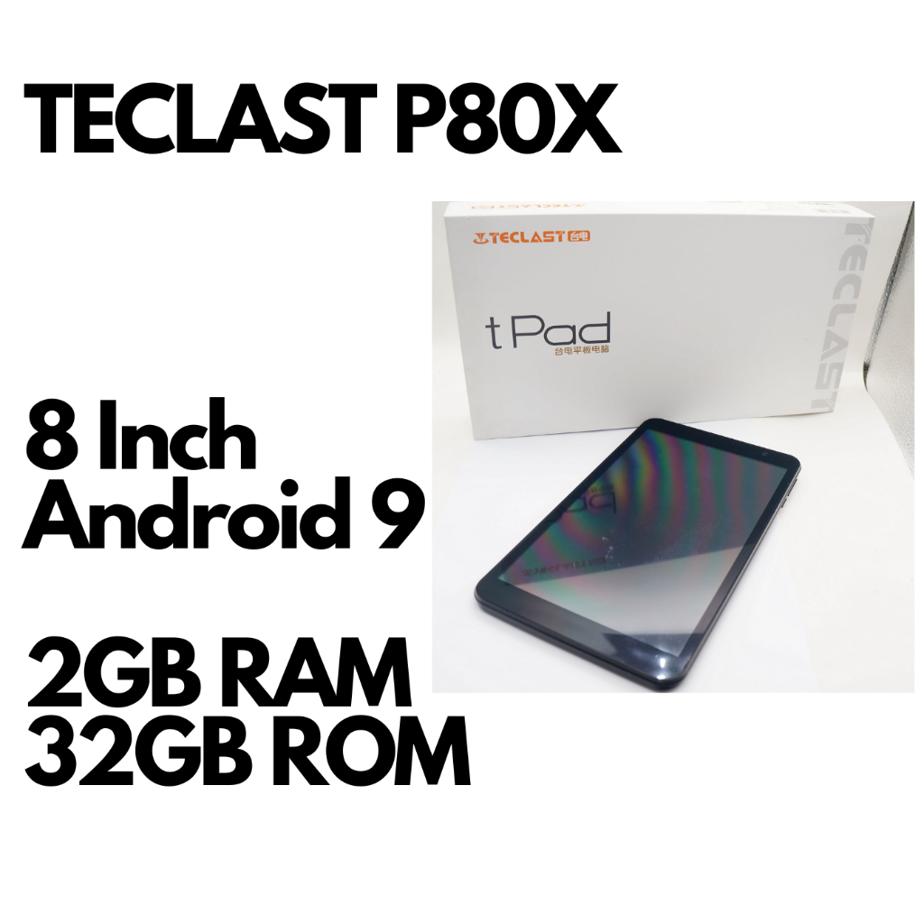 Teclast P80X แท็บเล็ต Tablet Android 9 ขนาดจอ 8 นิ้ว used มือสอง ...