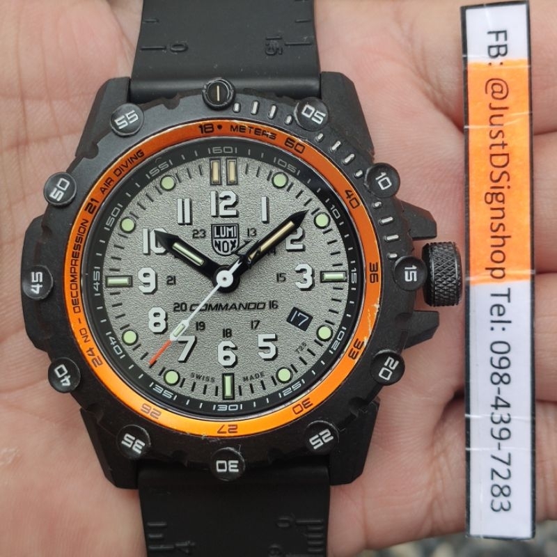 Luminox 3301 Commando Frogman มือ2 สวยพอได้อยู่ | Shopee Thailand