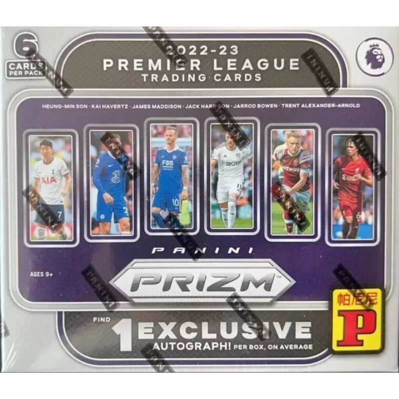 (พรีออเดอร์พร้อมส่งจากอเมริกา) กล่องการ์ดฟุตบอล Panini Prizm EPL Tmall ...