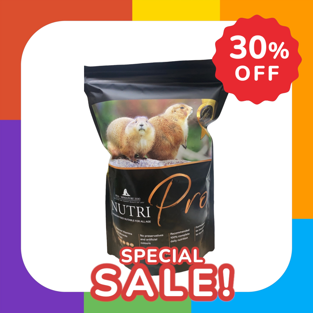 อาหารแพรี่ด็อก Nutri-pro 1 กิโลกรัม กระต่ายแกสบี้ชินชิล่า | Shopee Thailand