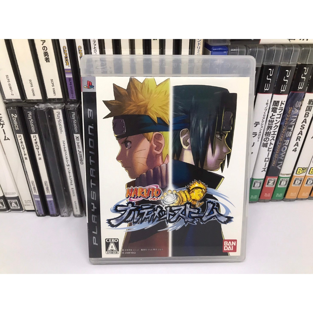 PS3 แผ่นเกมส์ Naruto Shippuden Narutimate Storm ภาษาญี่ปุ่นสภาพใหม่ ...
