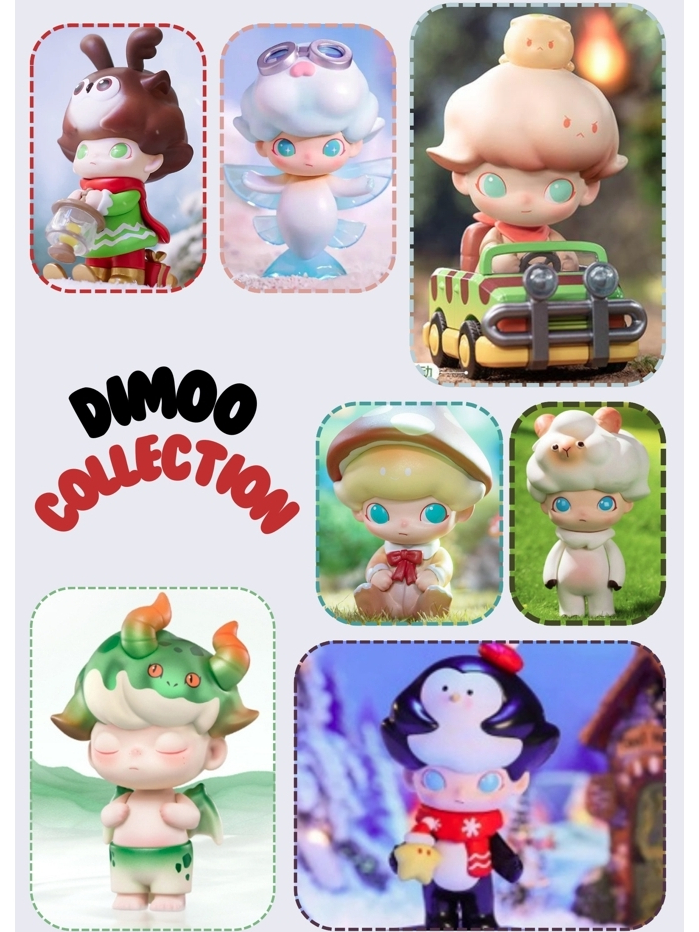 Dimoo Collection [แกะตัว นอนตู้ ไม่มีกล่อง][ใช้โค้ดVDOลด20-30% ...