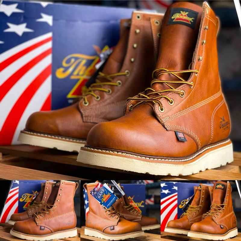 Thorogood 814-4364 Plain toe made in USA ไซร์ 7.5 D | Shopee Thailand