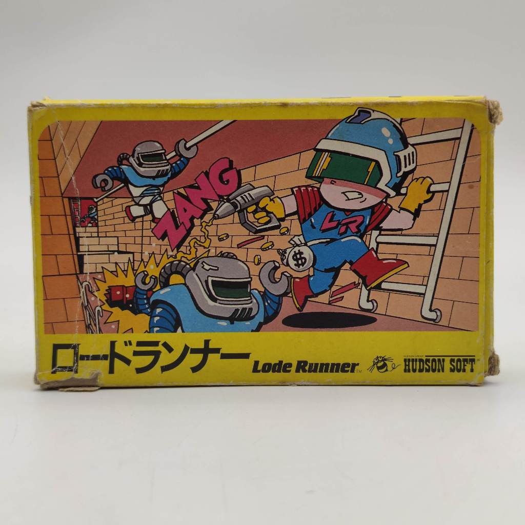 Lode Runner - Famicom [FC] มีเฉพาะกล่อง สภาพไม่สวย ขาด มีกล่องใส สวม ...