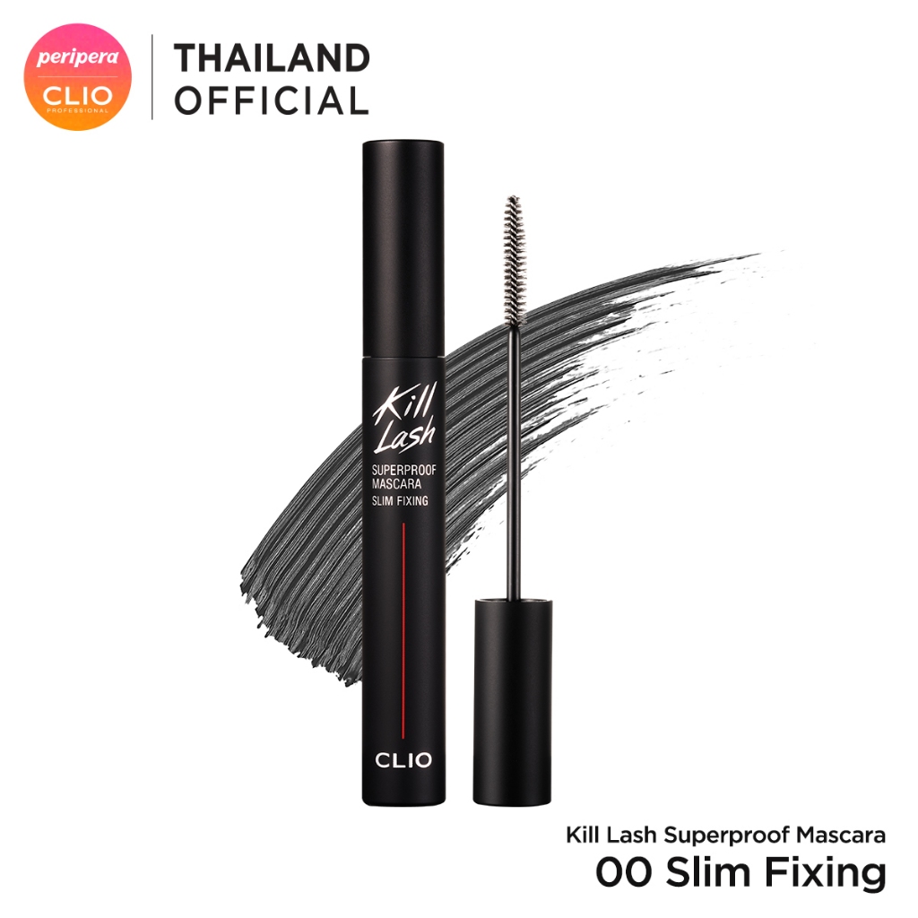 CLIO KILL LASH SUPERPROOF MASCARA : คลีโอ มาสคาร่า สูตรกันน้ำ กันเหงื่อ ...