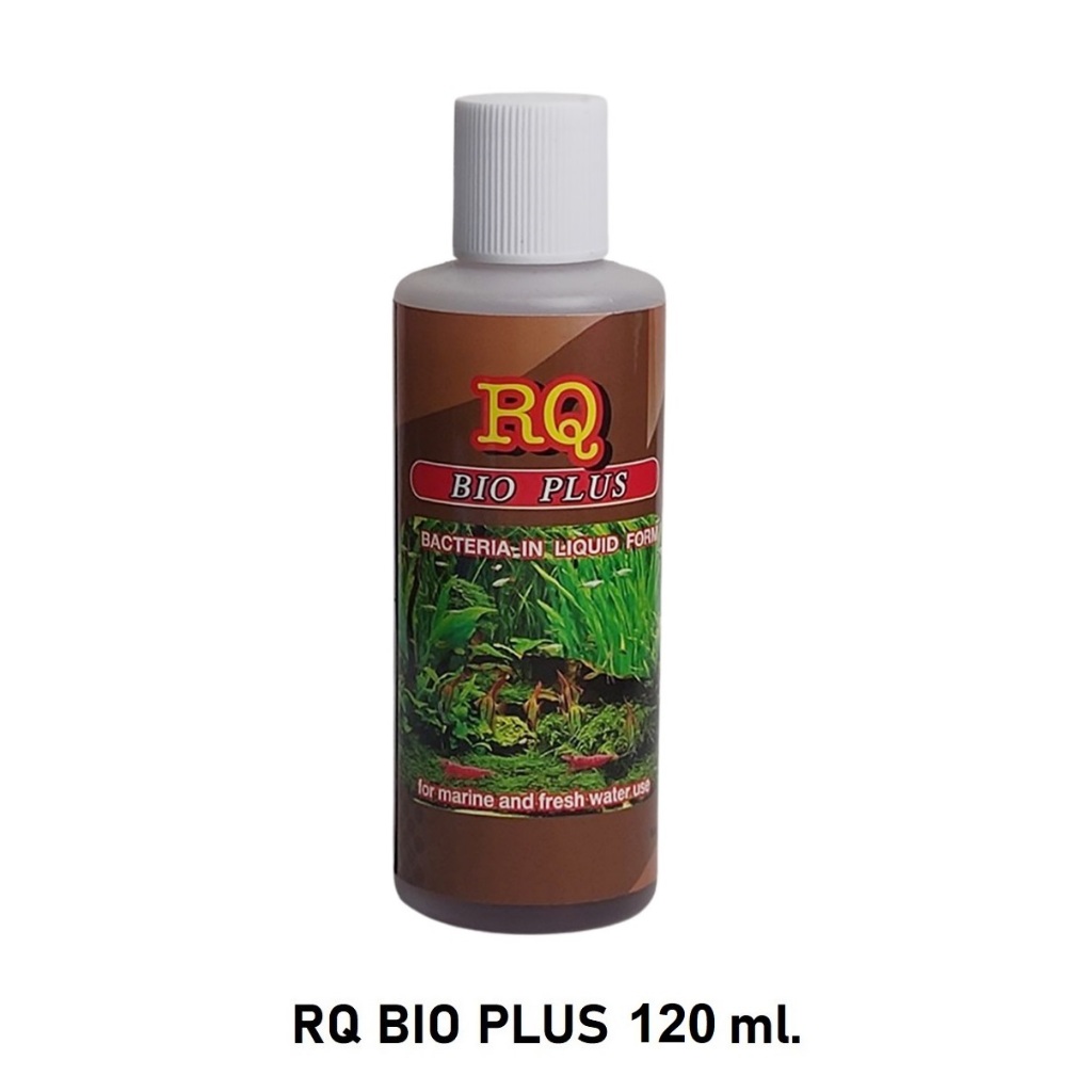 RQ BIO PLUS(แบคทีเรียย่อยสลายของเสีย ขี้ปลา เศษอาหารตกค้าง ทำให้น้ำใสสะอาด ช่วยป้องกันโรค ...