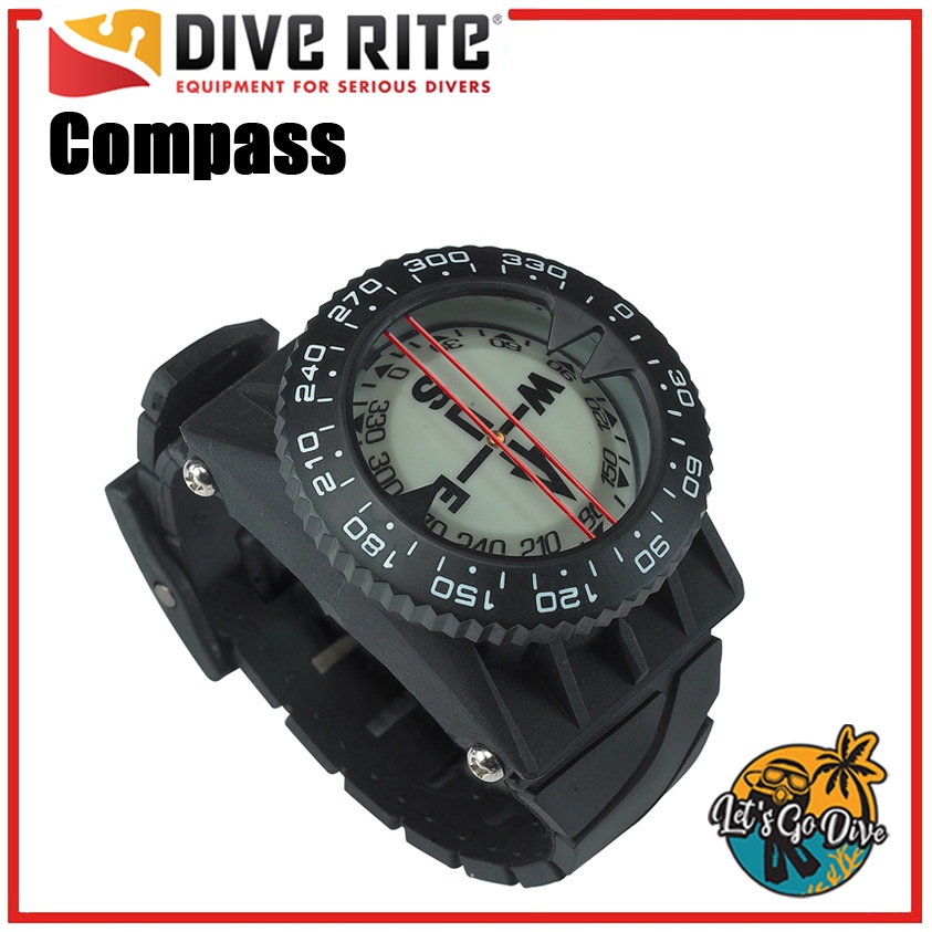 DIVE RITE - Compass เข็มทิศใต้น้ำ เพื่อการนำทางใต้น้ำที่แม่นยำ | Shopee ...