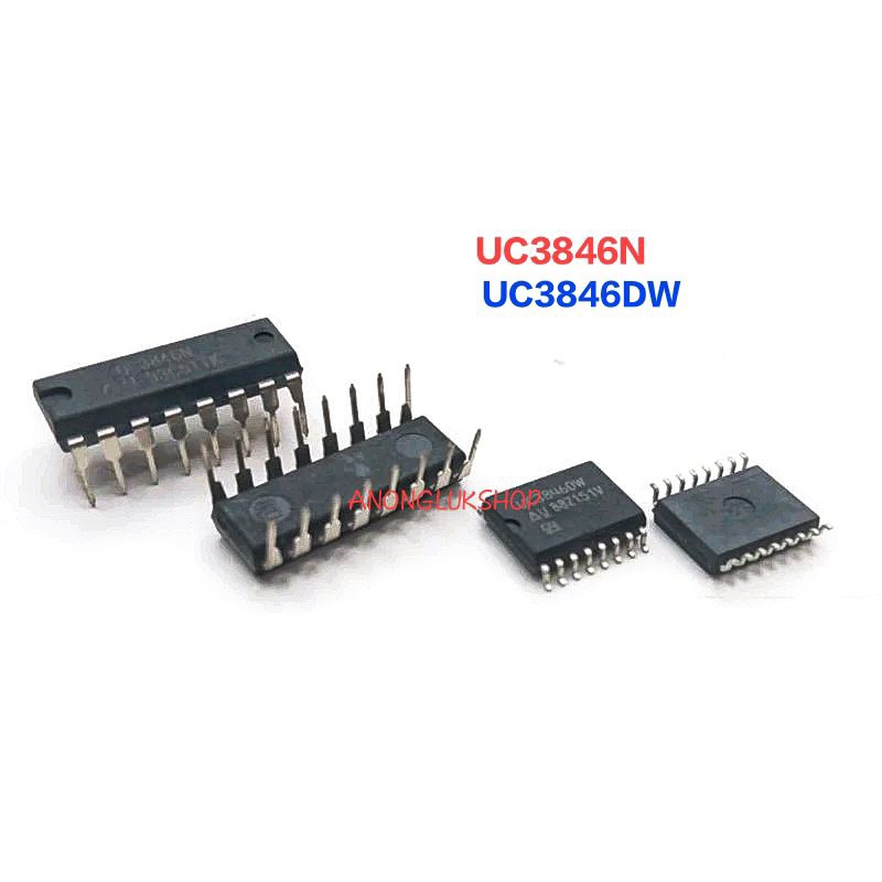 ราคาต่อ 1ตัว 👉👉 UC3846N UC3846DW UC3846 IC DIP-16 SOP-16 IC Dual PWM Controller ไอซีตู้เชื่อมอิน ...
