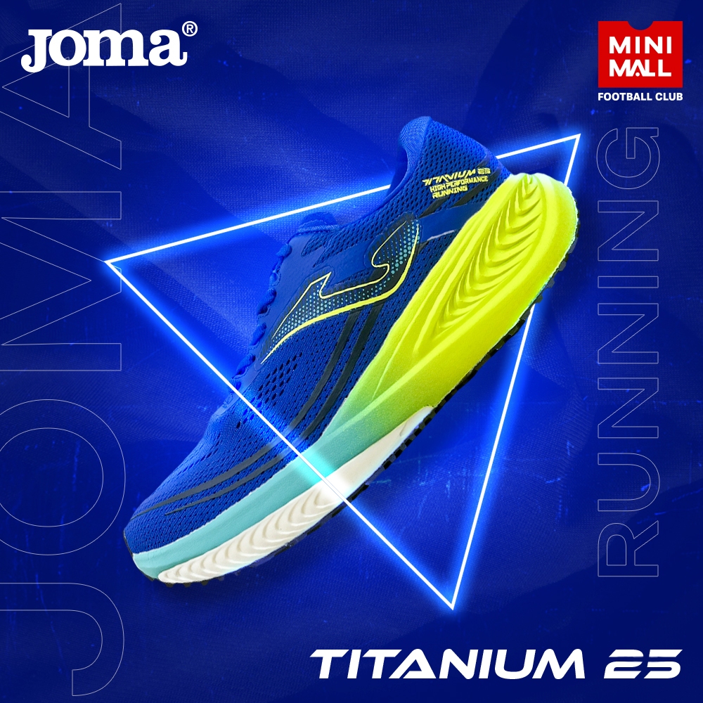 รองเท้าวิ่ง JOMA TITANIUM 2405 ROYAL RUNNING SHOES ผ้าตาข่ายระบายอากาศ JOMA RUNNING x MINI MALL ...