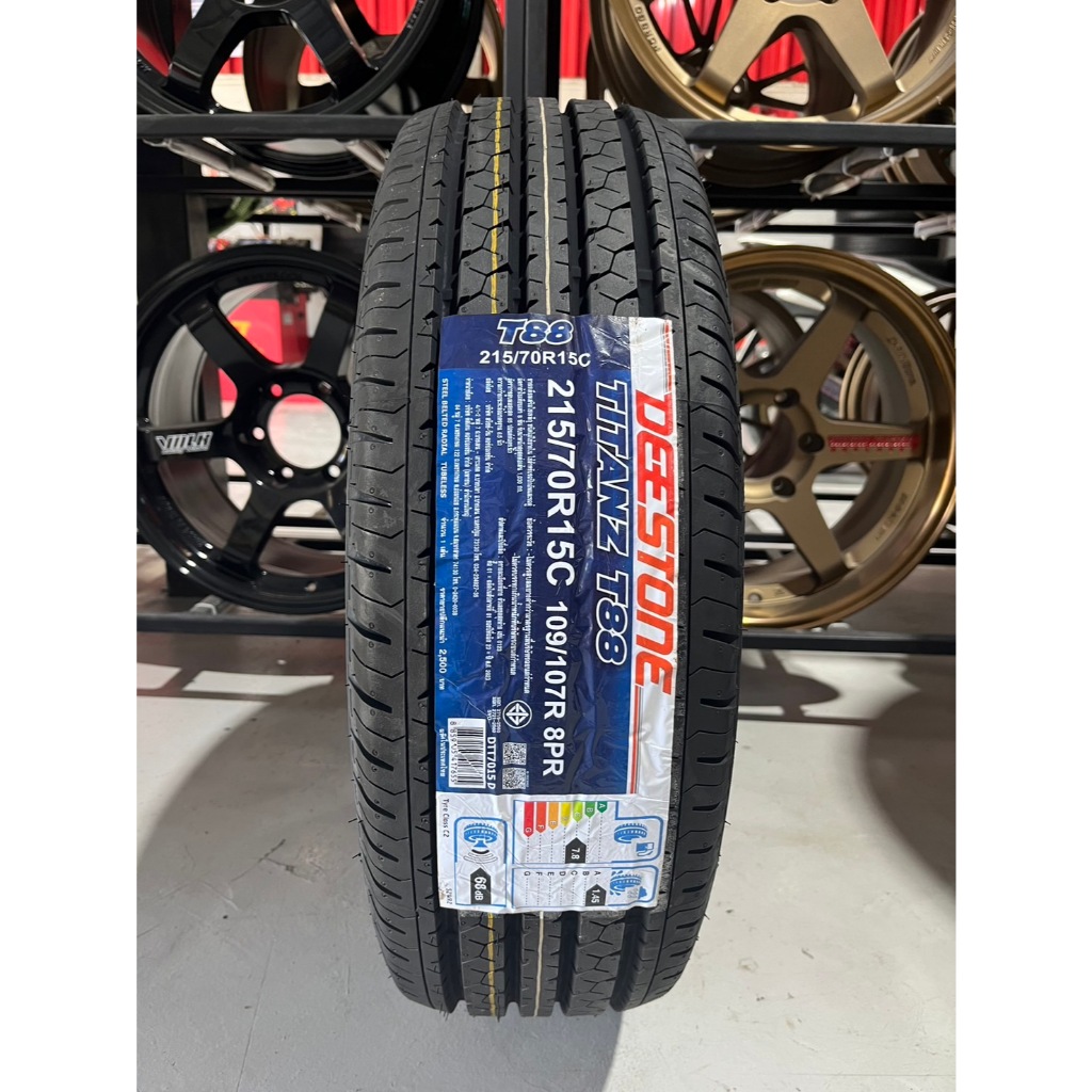 ยางรถยนต์ขอบ15 215/70R15 ยางใหม่ปี24 ยี่ห้อดีสโตน | Shopee Thailand