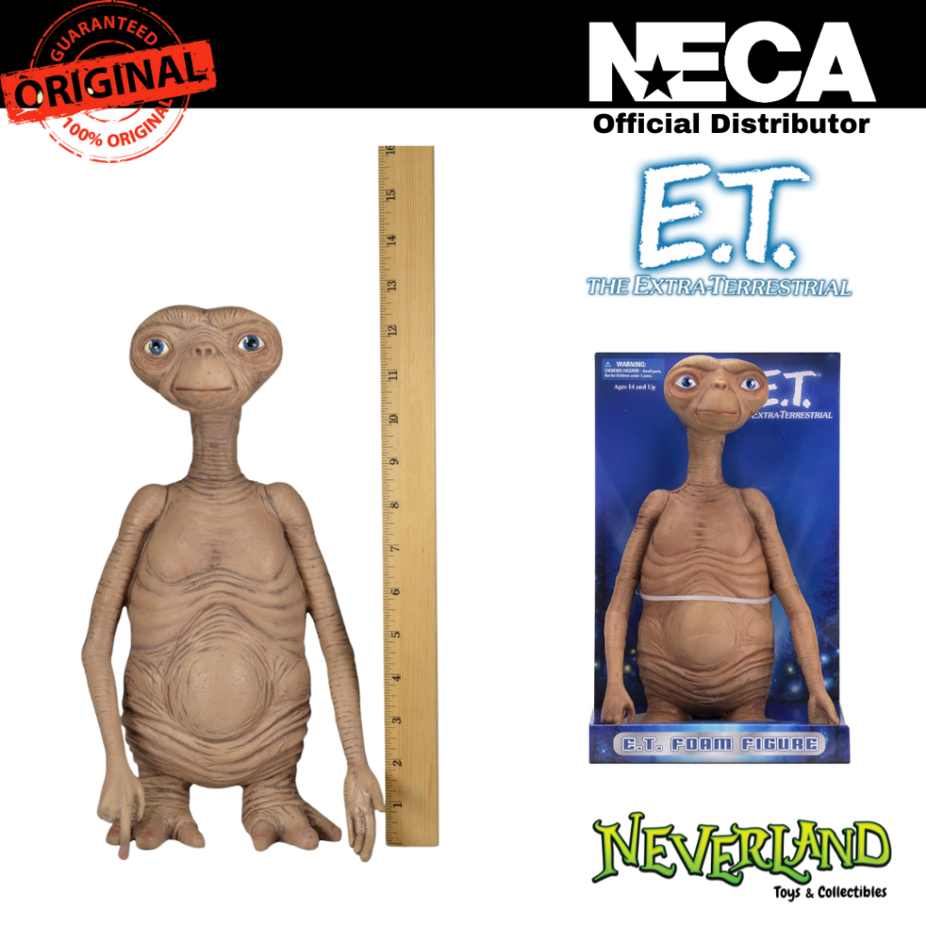 (NECA) E.T. - Prop Replica - 12" Foam Figure | Shopee Thailand