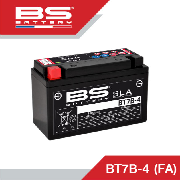 BS BATTERY BT7B-4 (ของแท้) แบตเตอรี่สำหรับ PANIGALE 899-1299 ลูกละ ...