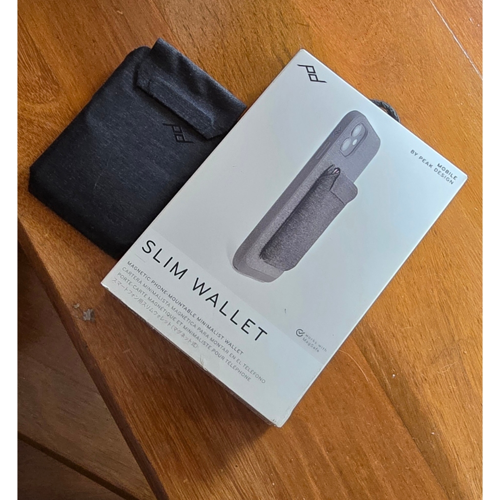 ซองใส่บัตร Peak Design Slim Wallet Magsafe (มือสอง) | Shopee Thailand