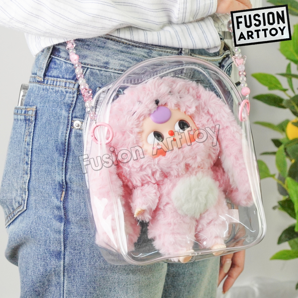 กระเป๋าซิปใสใส่ Baby Tree v3 ได้ ขนาด 22.5*9*16 cm สำหรับใส่ตุ๊กตา ...