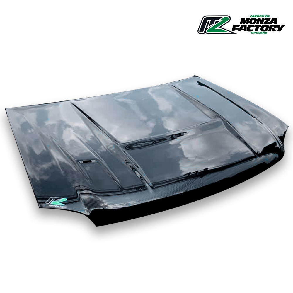 Monza Factory ฝากระโปรงคาร์บอน Isuzu D-max 2005 1ช่อง+ลม | Shopee Thailand