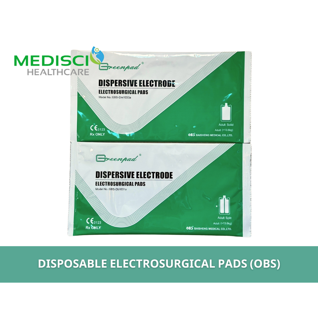 แผ่นนำสื่อ แผ่นนำไฟฟ้า แบบกาว Dispersive Electrode Electrosurgical Pads ...