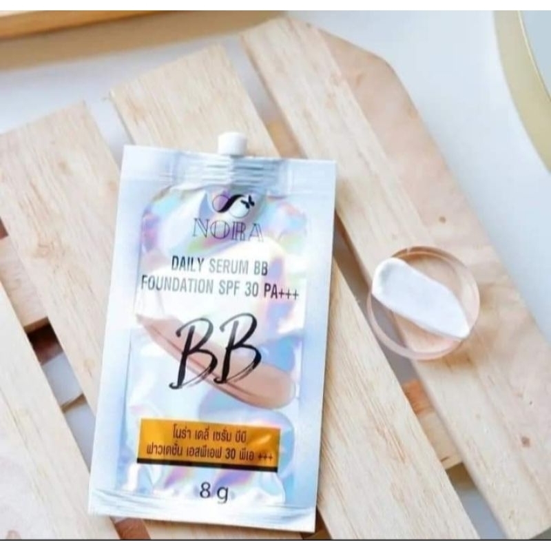 บีบีโนร่า Nora Daily Serum BB Foundation SPF30PA+++ 1 ซอง | Shopee Thailand
